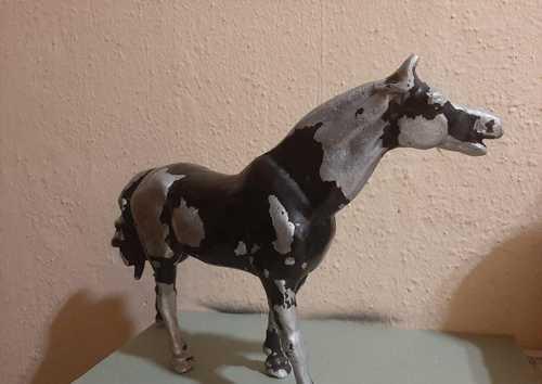 Бюст Скульптура Лошадь литьё алюминий