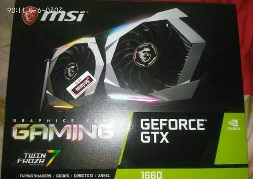 Видеокарта GeForce GTX 1660