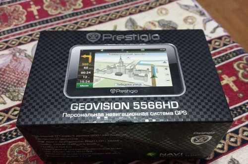 Навигатор prestigio Geovision 5566HD