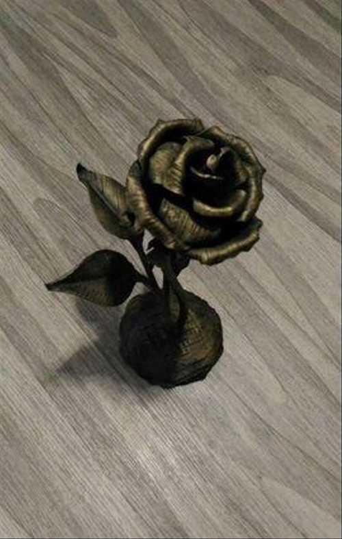 Кованная роза, подарок, украшение для интерьера, д
