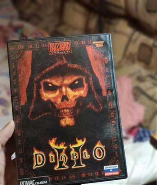 Диск игры на пк Diablo 2 на русском