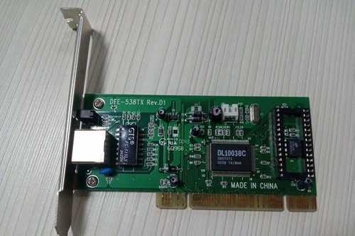 Сетевая карта pci Dlink DFE-538TX