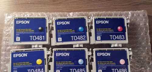 Картриджи Epson T0481.T0486
