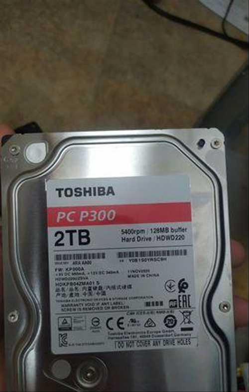 Продам 2 HDD Toshiba 2TB