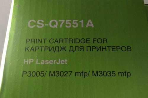 Картриджи hp LaserJet p3005/ M3027 mfp/M3035 mfp