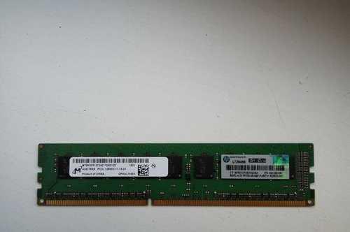 Оригинальная память HP 4GB для HP Microserver Gen8