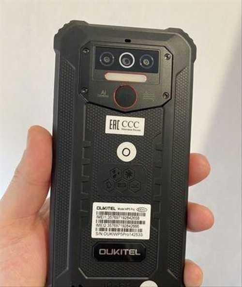 Смартфон Oukitel WP5 Pro 64 гб черный
