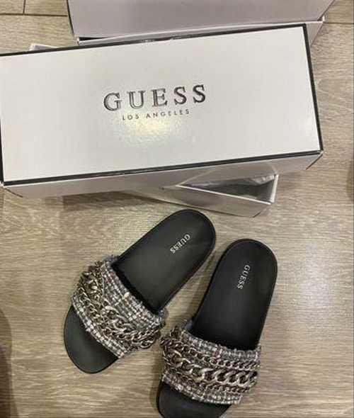 Сланцы пантолеты guess новые оригинал