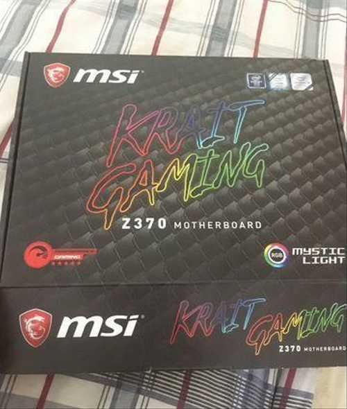 Материнская плата MSI z370 Krait Gaming