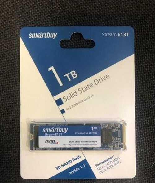 Smartbuy M.2 SSD 1Tb Stream E13T sbss