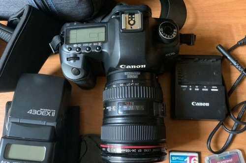 Canon 5D mark ll kit Canon 24-105mm L+Вспышка