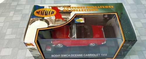 Модель 1:43 Simca Oceane Cabriolet 1958г. Nostalgi