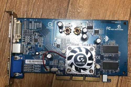 Видеокарта nvidia geforce fx5500 AGP