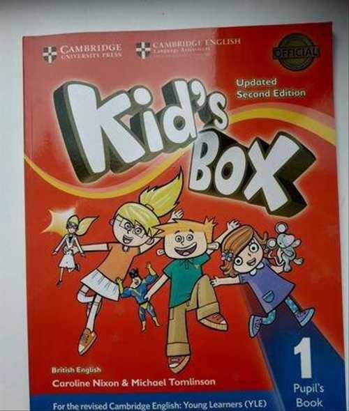Учебник по английскому Kid's box 1