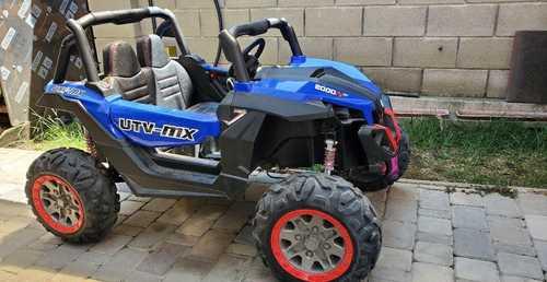 Детский двухместный электромобиль UTV-MX buggy 12V