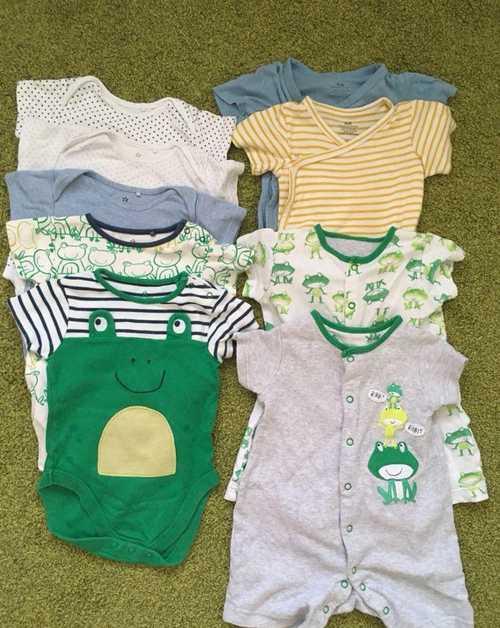 Боди/ песочники next/HM/Mothercare 6-9m 74см