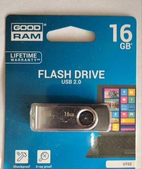 GoodRam 16gb flash drive USB 2.0