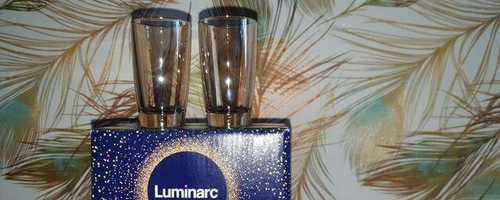 Стопка рюмка Luminarc золотой мёд 50 мл 6шт новые