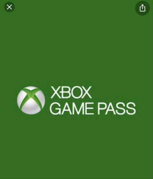 Подписка x box game pass