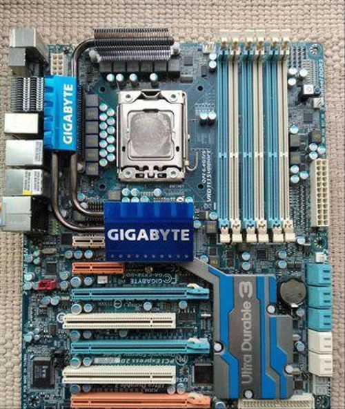 Gigabyte GA-EX58 UD5 socket 1366 с проц. i7-920