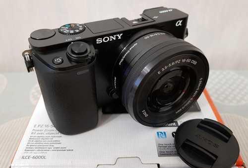 Комплект камера Sony ilce-6000 + Sigma 16mm F1.4