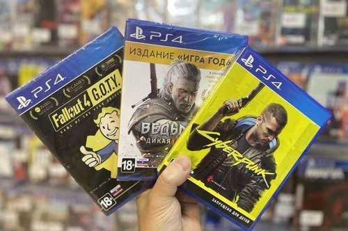Экшен игры для PS4 новые, б/у, продажа, обмен