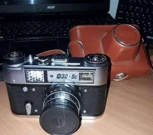 Плёночный фотоаппарат фэд 5С