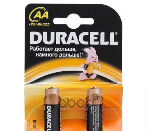 Батарейка Алкалиновая Тип Aa 1,5в 2шт Duracell Lr6 Mn1500 Bl-2 New duracell арт. LR6 MN1500 BL-2