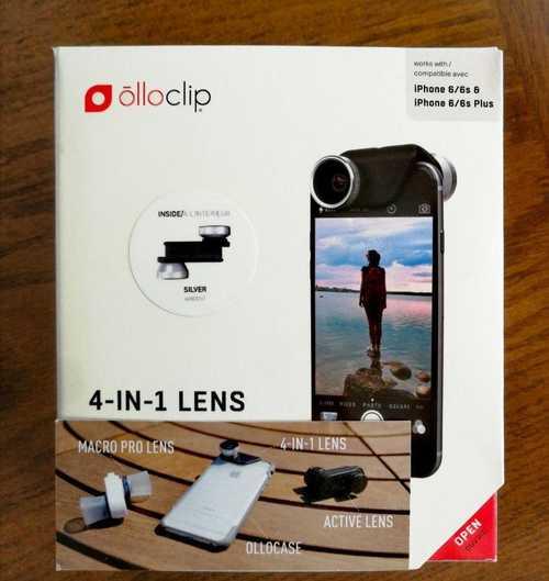 Линзы Olloclip for iPhone 6, 6 Plus