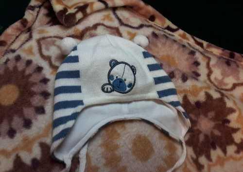 Шапочки с 6 мес до 1.5 лет пакетом или отдельно