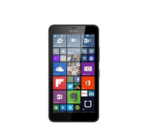 Дисплей Microsoft 640 XL Lumia RM1067 + тач черный