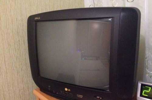 Кинескопный телевизор LG 21 дюйм с пультом
