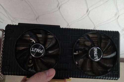 Видеокарта Palit RTX 3060ti LHR dual OC