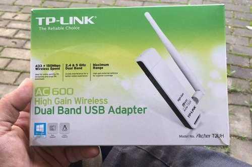 Сетевой адаптер WiFi TP-link Archer T2UH USB 2.0