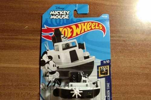 Hot wheels Disney steamboat Mickey mouse