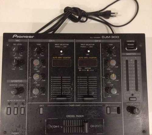 Микшерный пульт Pioneer DJM 300 Москва | Товары для хобби | Festima.Ru ...