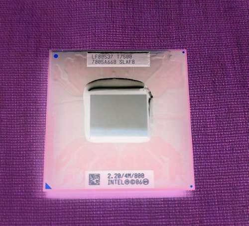 Процессор Intel Core 2 Duo T7500 доставка