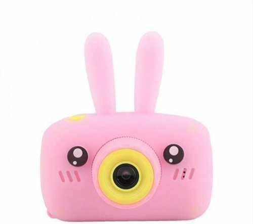 Детский фотоаппарат Зайчик Fun Camera Розовый