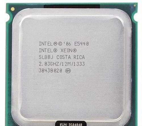 Процессоры xeon E5440 12Mb 1333 (2шт)