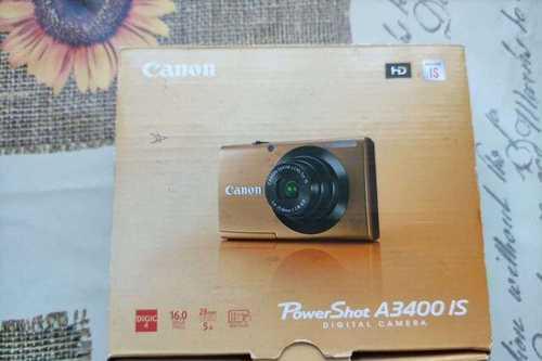 Canon Powershot A3400 IS 16 мп