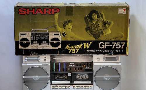 Магнитола Sharp GF-757 The Searcher-WF, 1981г