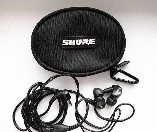 Наушники Shure se 215 внутриканальные