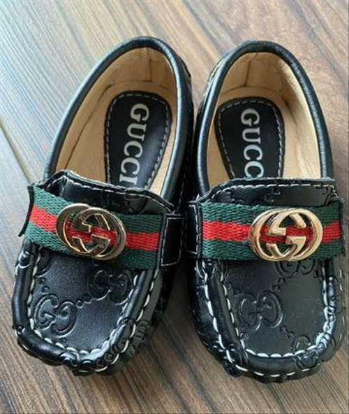 Макасины gucci детские 20 размер