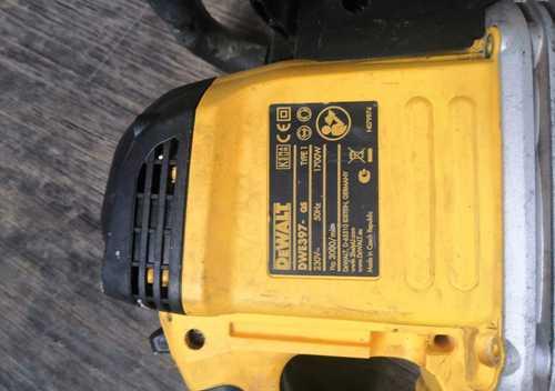 Аллигаторная пила Dewalt DWE 397 и 399