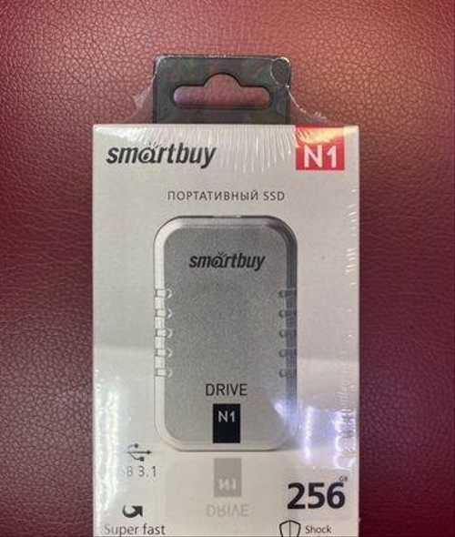 Внешний SSD Smartbuy N1 Drive 256GB USB 3.1 silver