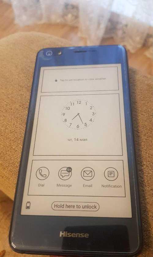 Hisense a2 pro E ink смартфон nfc