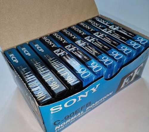 Аудиокассеты новые Sony Basf с коробкой