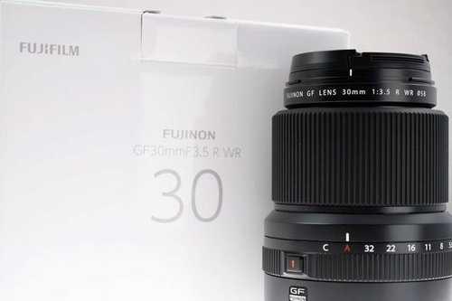 Объектив Fujifilm GF 30mm F3.5 R WR