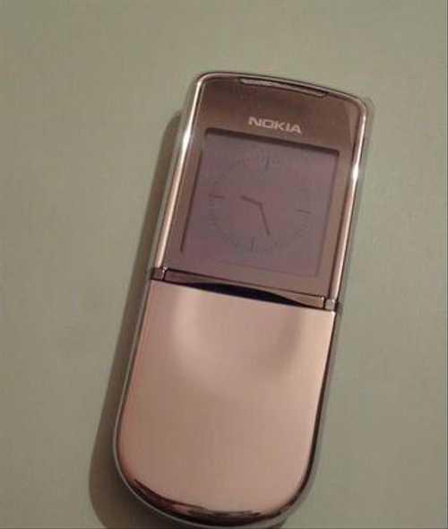 Nokia 8800 Sirocco Silver Оригинал NEW