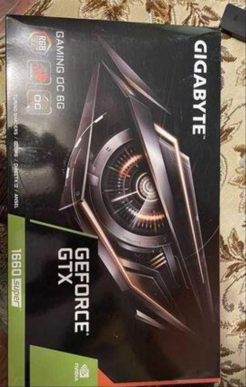 Видеокарта gigabyte nvidia geforce 1660 super